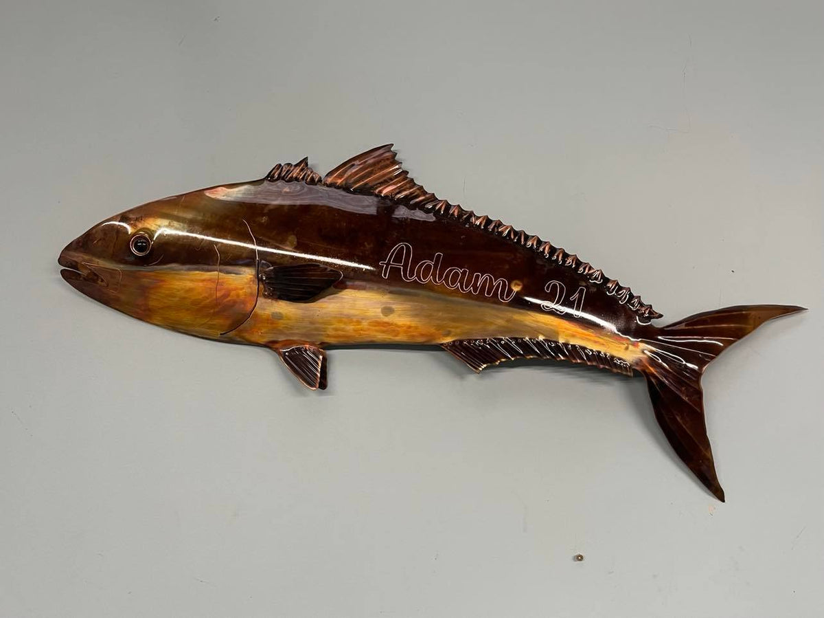 Copper King Fish Wall Art – Copperworkx