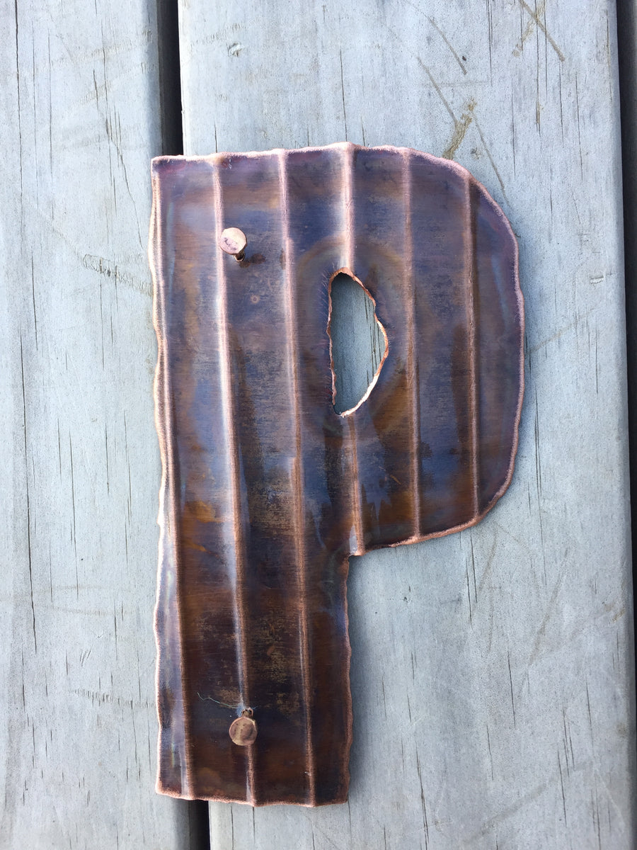 Copper Letters/numbers – Copperworkx