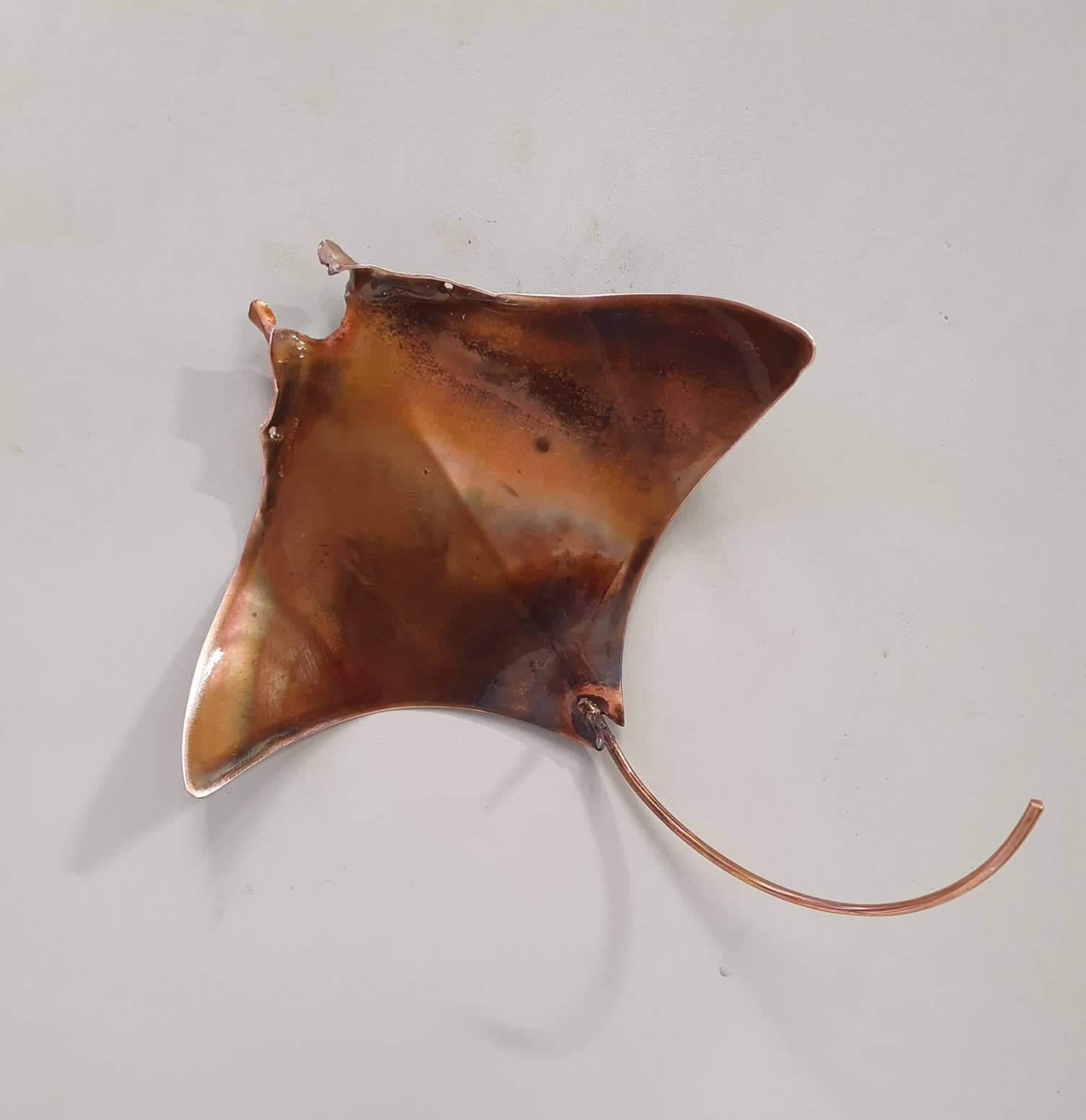 Copper Small Manta Wall Art – Copperworkx